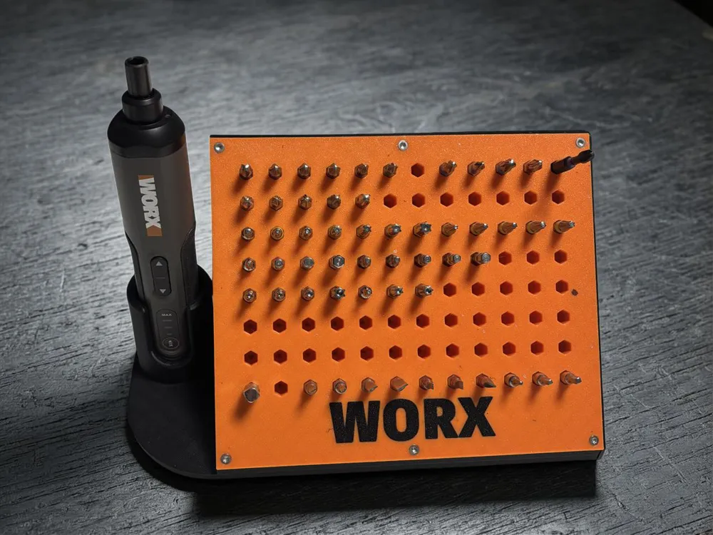 WORX WX240 Screwdriver Station - Free 3D Print Model - MakerWorld