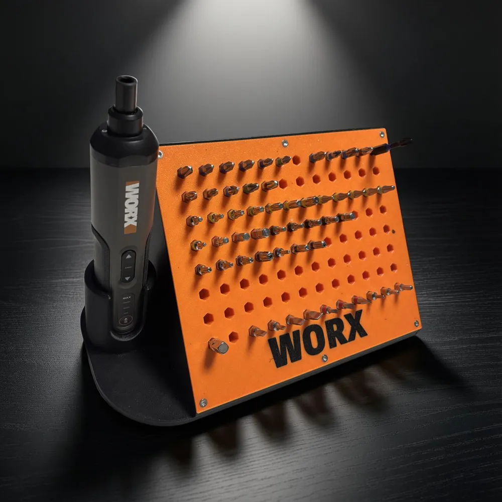 WORX WX240 Screwdriver Station - Free 3D Print Model - MakerWorld