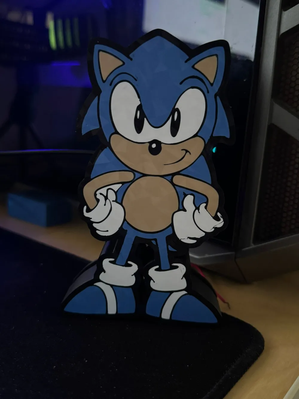 Sonic LightBox by FrancescoMakerWorld: Download Free 3D Models