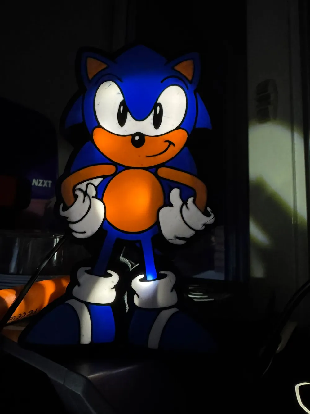 Sonic LightBox by FrancescoMakerWorld: Download Free 3D Models