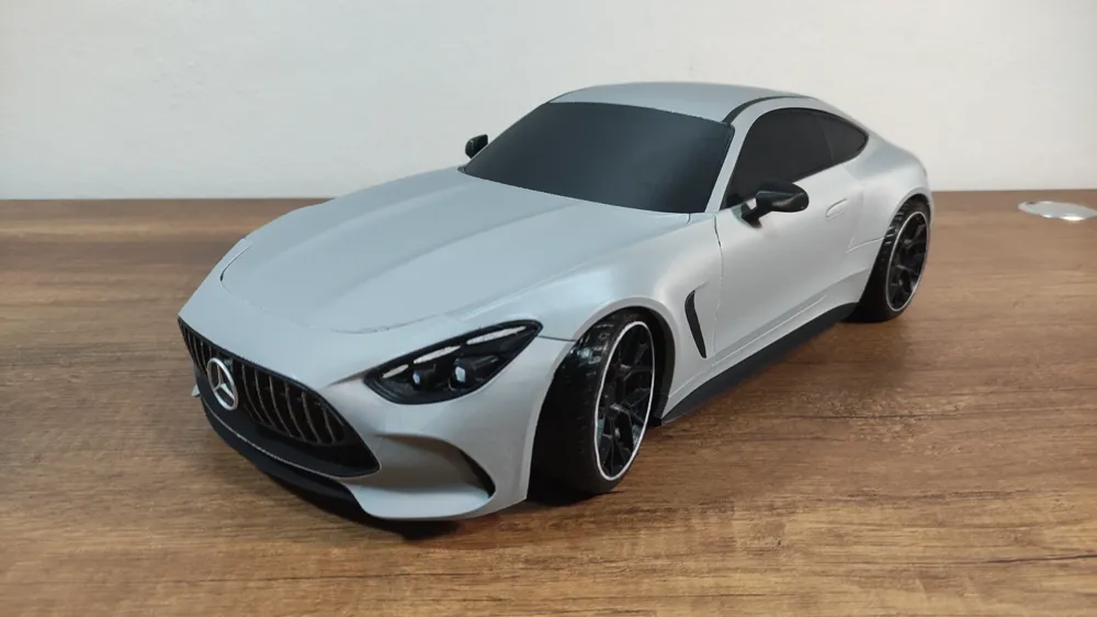 AMG GT 63 Coupe - 1/10 Scale RC Car/Display Model - Free 3D Print Model ...