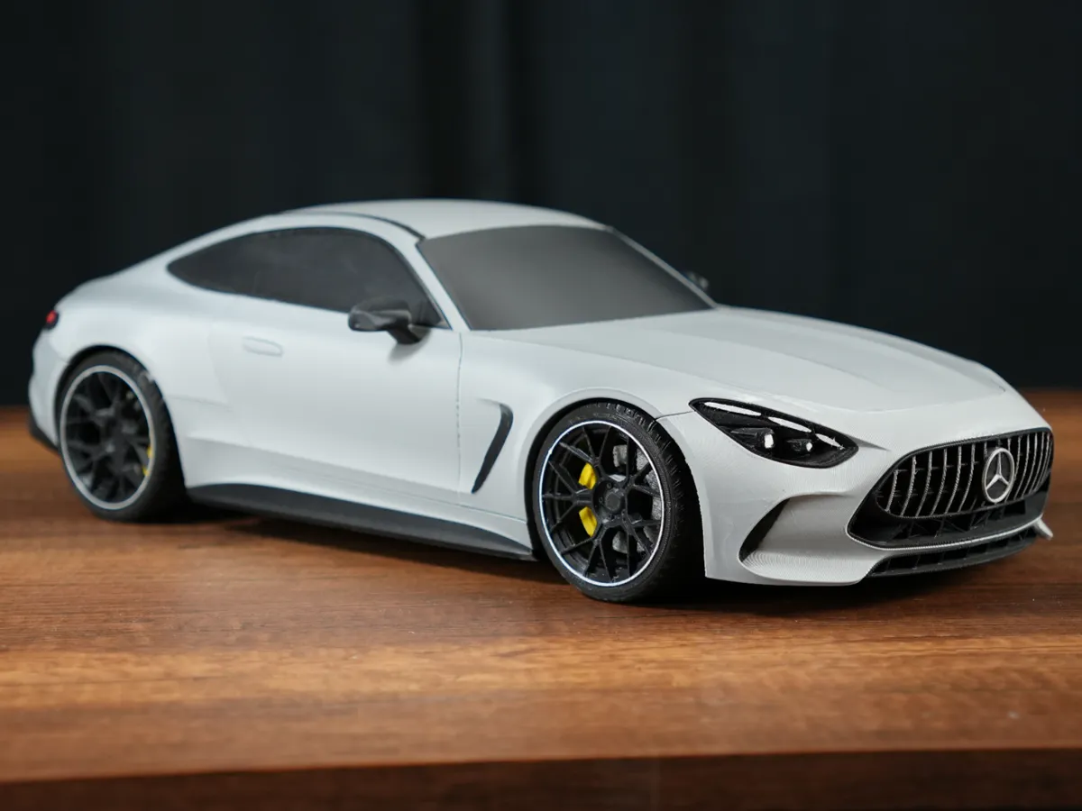 AMG GT 63 双门跑车 - 1/10 比例遥控车/展示模型 - 免费 3D 打印模型 - MakerWorld
