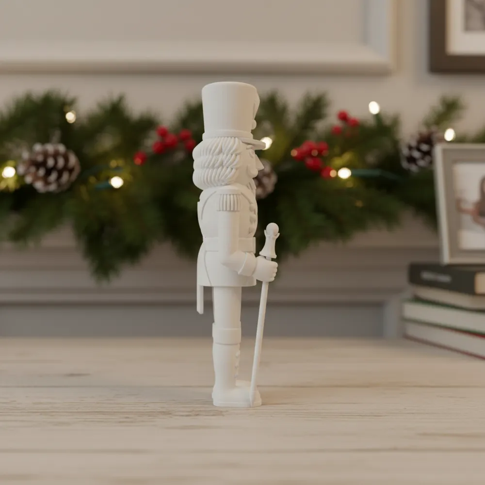 Regal Nutcracker Christmas Guard - Free 3D Print Model - MakerWorld