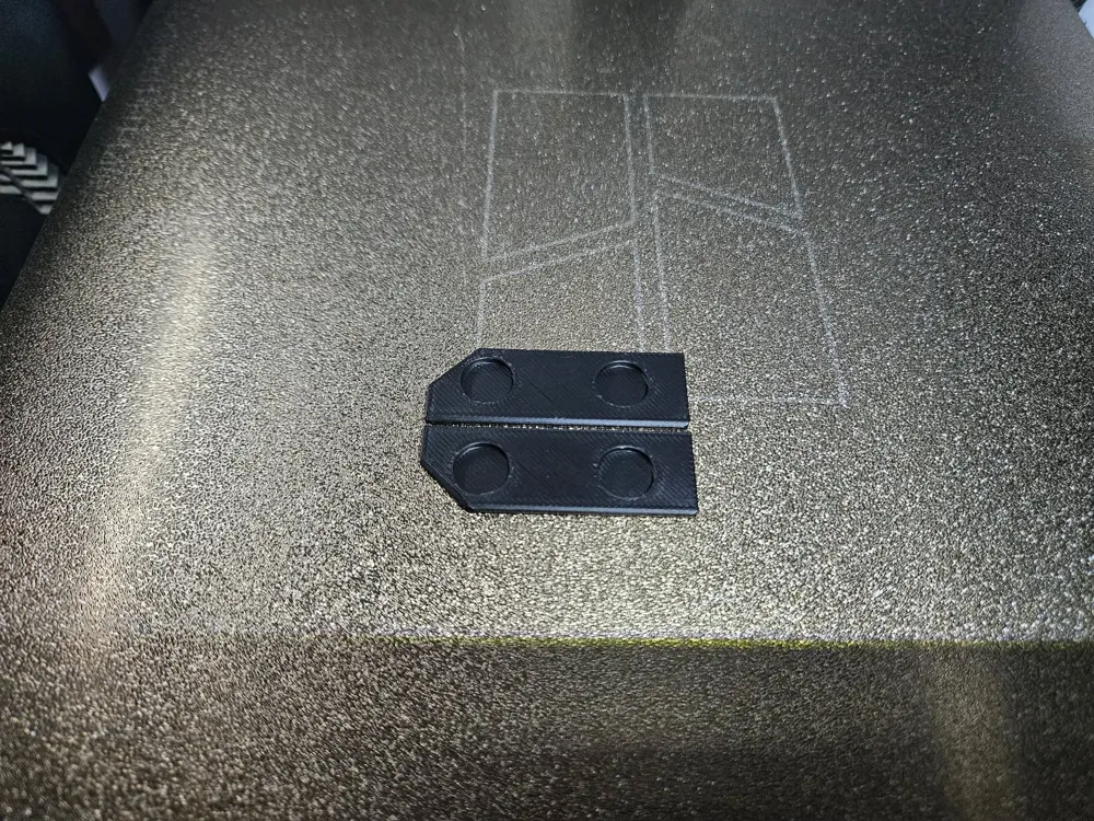 P2S Door Hinge Screw Cover - Free 3D Print Model - MakerWorld