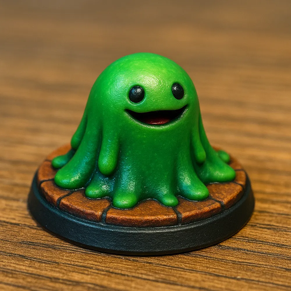 Blob Slime – Adorable RPG Mascot - Free 3D Print Model - MakerWorld