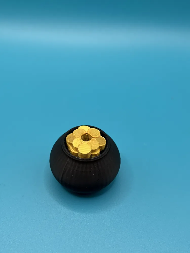 Trevo de Quatro Folhas Girador Flip Flap - Modelo gratuito para impressão 3D - MakerWorld