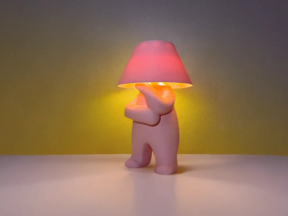 LOOPY LAMP - WISE (LED LAMP KIT - MH001 - KC007) by 4ma Lab MakerWorld ...