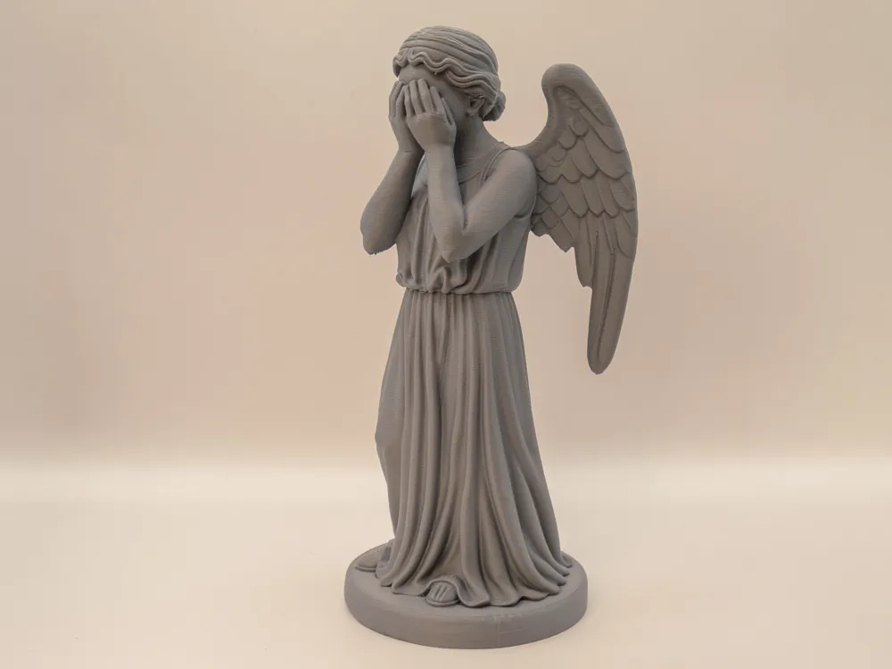 Weeping Angel from Doctor Who - three poses - Free 3D Print Model ...