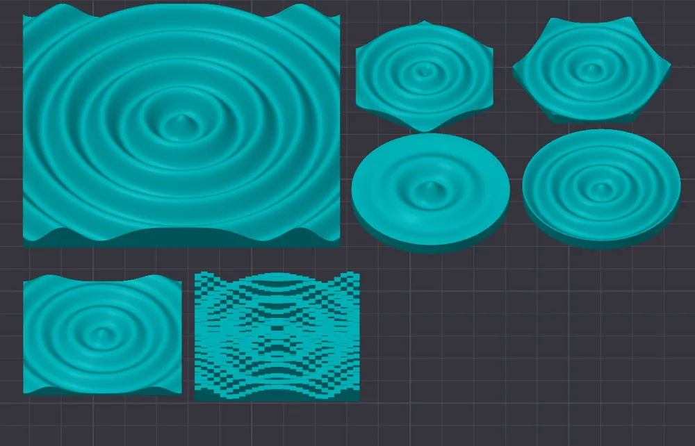 Customizable Parametric 3D Wave Generator by InfernoD MakerWorld ...