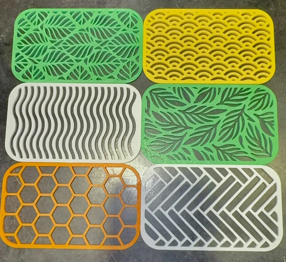 Soap Dish + 6 Inserts by MXDesign MakerWorld: Download Free 3D Models