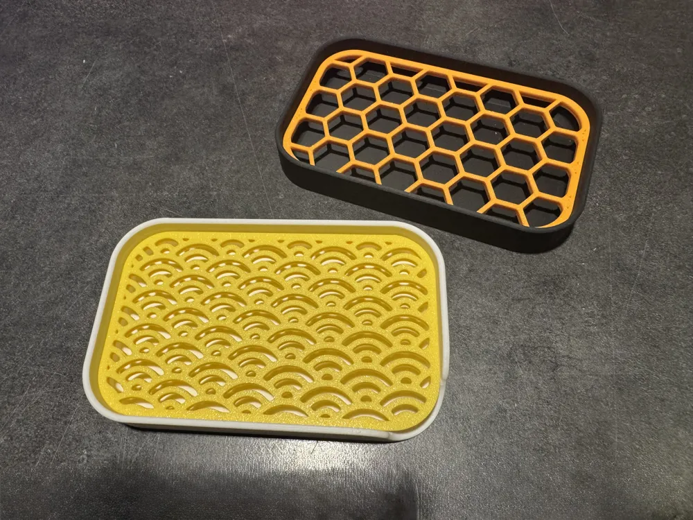 Soap Dish + 6 Inserts by MXDesign MakerWorld: Download Free 3D Models