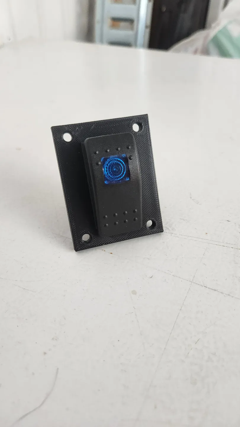 Rocker switch panel - Free 3D Print Model - MakerWorld