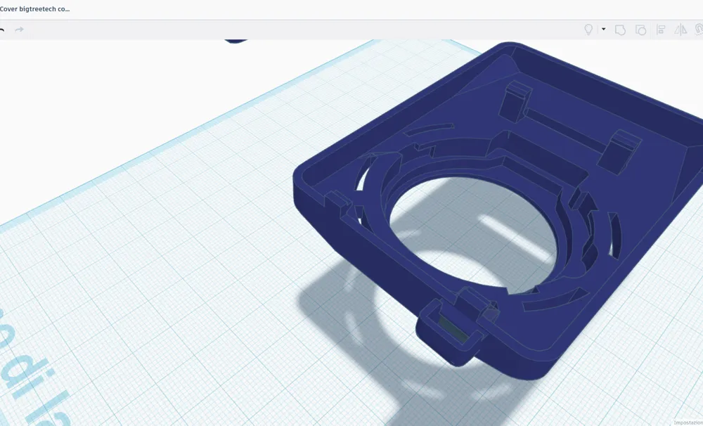 Knomi cover with cable saver and logo - Free 3D Print Model - MakerWorld