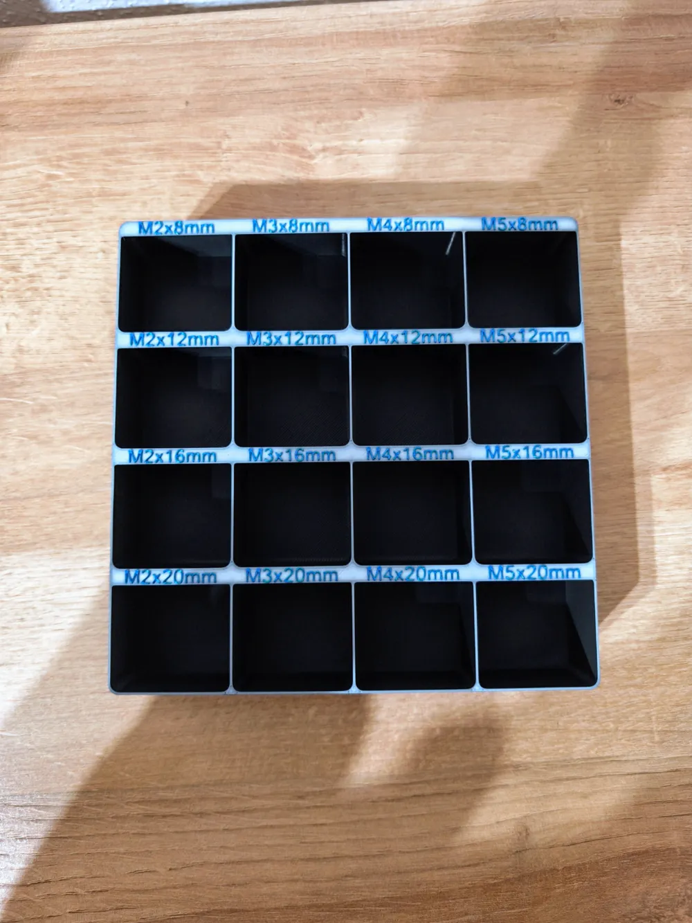 GridFinity Screw Sorting System M2-M5 by Attirixx MakerWorld: Download ...