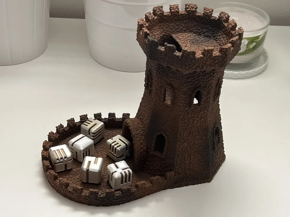 FUTURISTIC DICE by 3D servis - MakerWorld