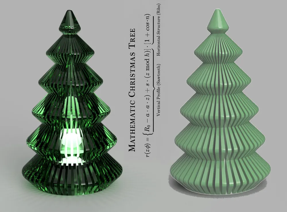 Mathematical Christmas Tree - See Master Formula by ThesBer MakerWorld ...