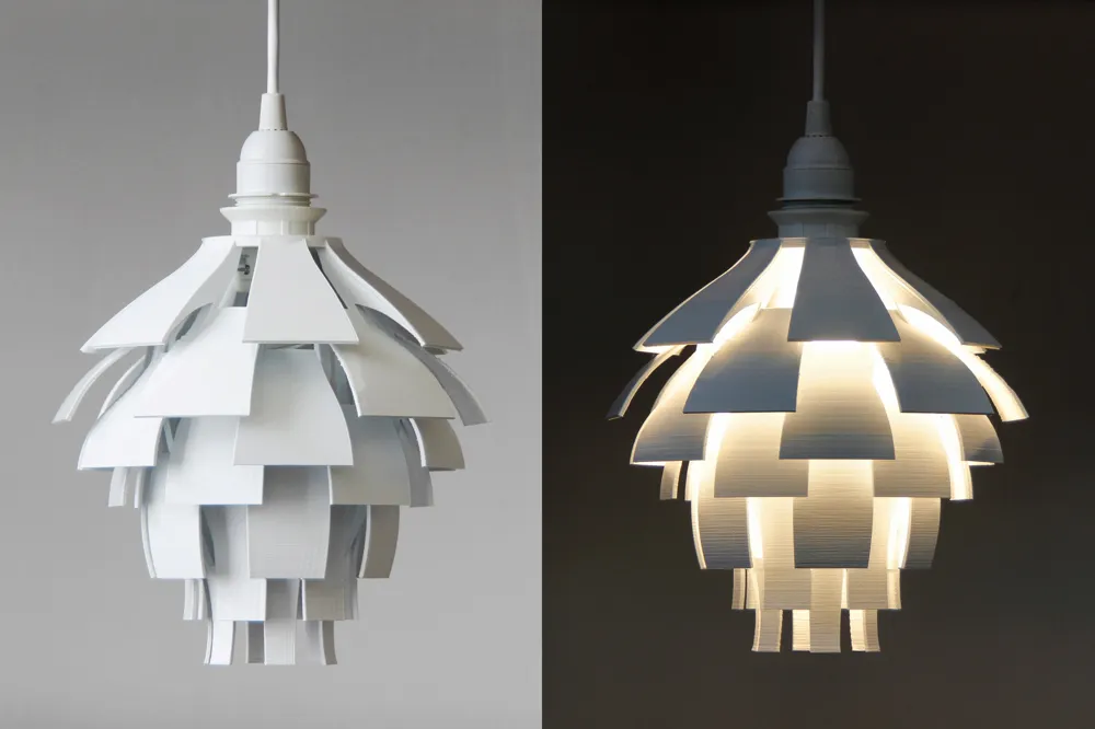 Modern Chandelier - Free 3D Print Model - MakerWorld