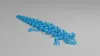 Articulated Crystal Diamond Lizard - Free 3D Print Model - MakerWorld