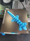 Articulated Crystal Diamond Lizard - Free 3D Print Model - MakerWorld