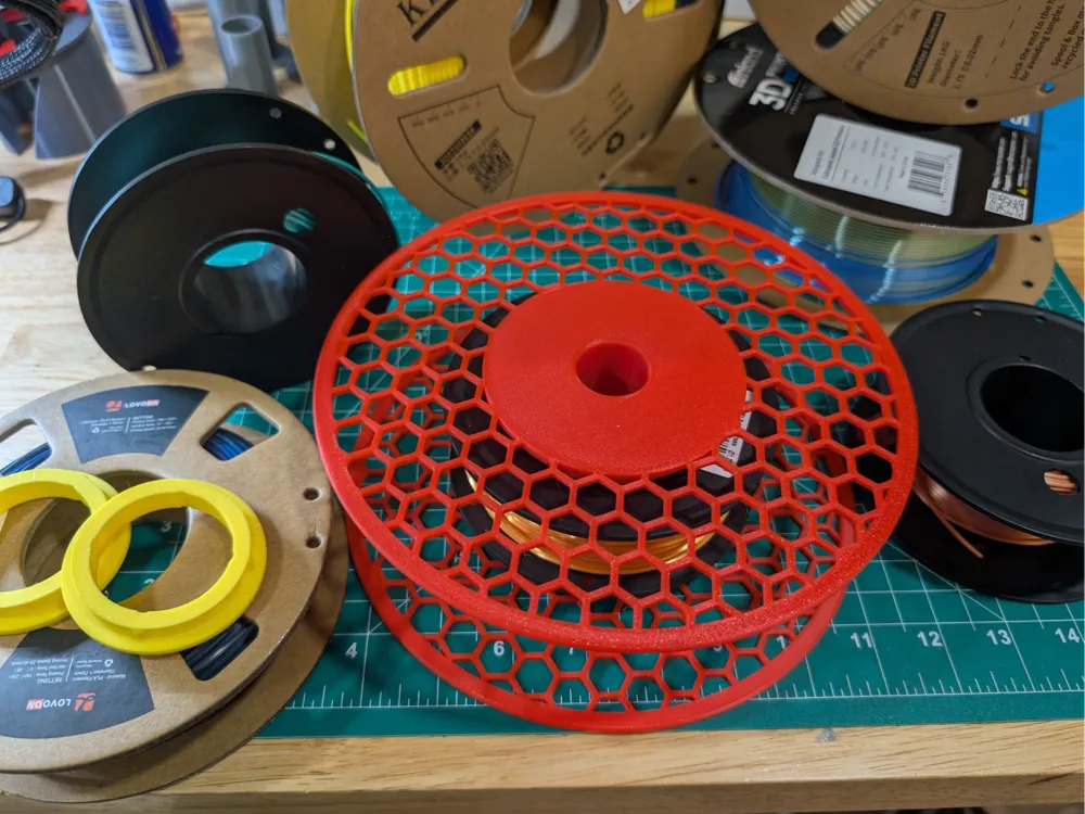 The Modular AMS/AMS2 Pro/AMS Lite Spool Adapter by ceo51378 MakerWorld ...