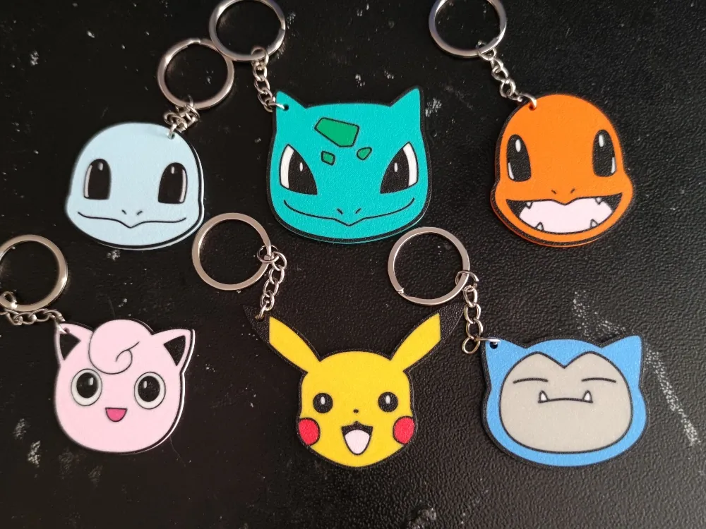 Charmander 3D Face Keychains by Litolunar - MakerWorld