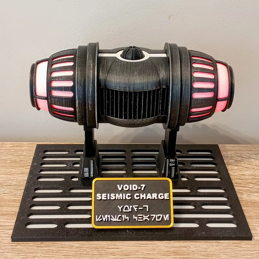 Star Wars Slave 1 VOID-7 Seismic Charge by ASTDrones MakerWorld: Download Free 3D Models