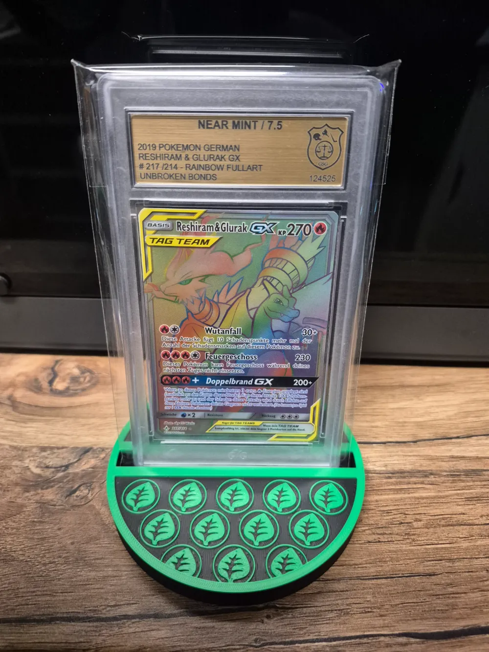 Stand for graded cards by p.grube89 - MakerWorld