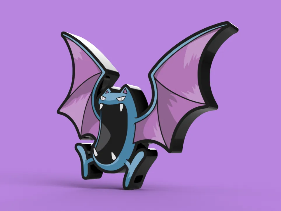 Golbat Lightbox by Sitsero - MakerWorld