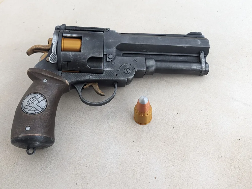 Hellboy - Good Samaritan Revolver by Boris Glasserman MakerWorld ...