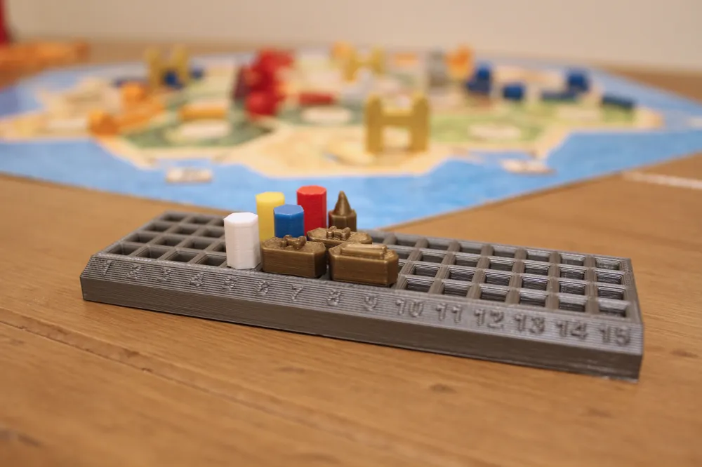 Catan Score Tracker 4 Player by Foxwood - MakerWorld