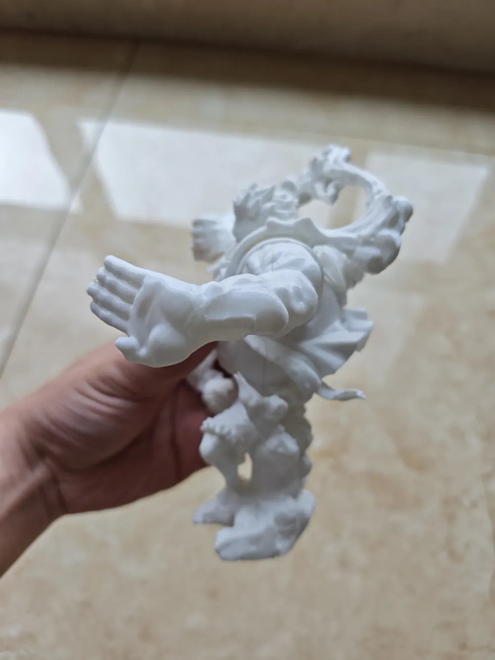 One Piece Monkey D Luffy Figure Anime Multipart Easy to Assemble Glue ...