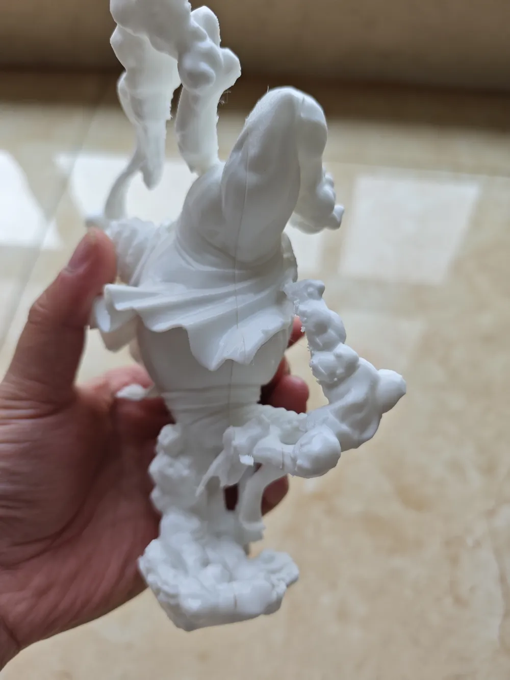 One Piece Monkey D Luffy Figure Anime Multipart Easy to Assemble Glue ...