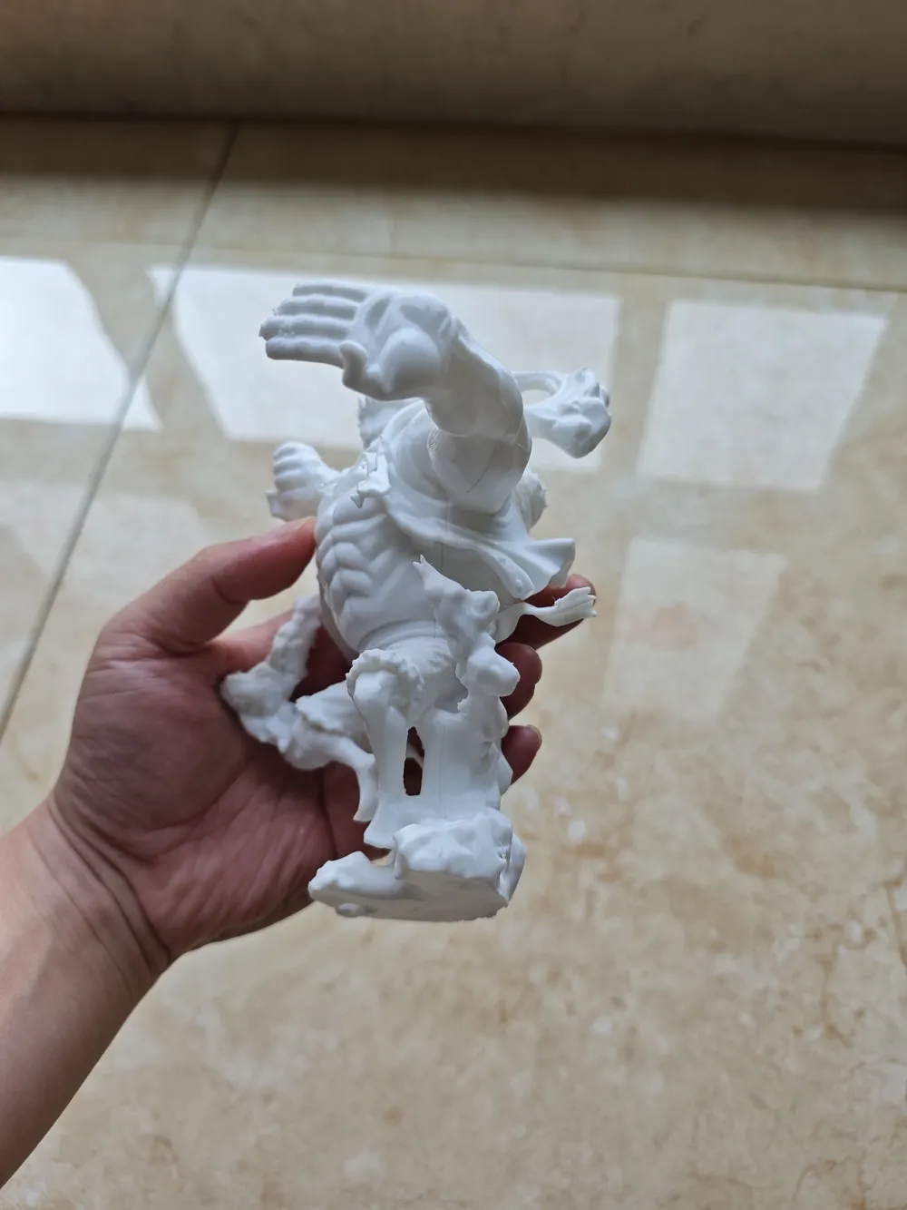 One Piece Monkey D Luffy Figure Anime Multipart Easy to Assemble Glue ...