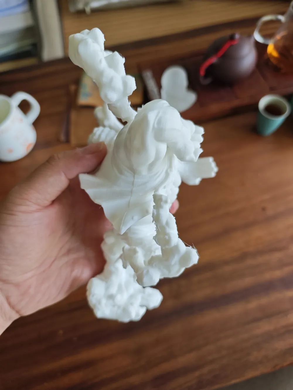 One Piece Monkey D Luffy Figure Anime Multipart Easy to Assemble Glue ...