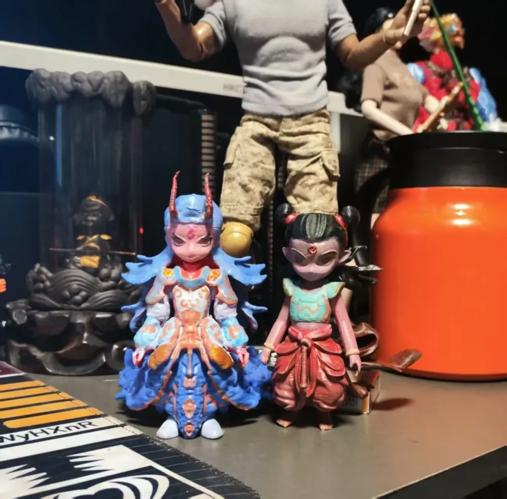 Nezha - Original Demon Marbles Model by 熊小猫 - MakerWorld