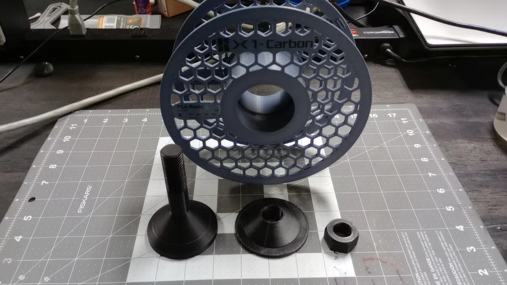 AMS Spool Drill Respooler by TheGunPsychiatrist - MakerWorld