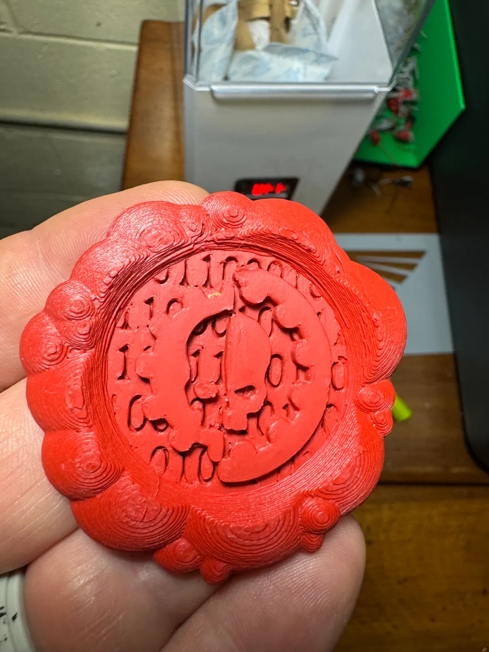 WH40K Purity Seal - AdMech V2 - Free 3D Print Model - MakerWorld