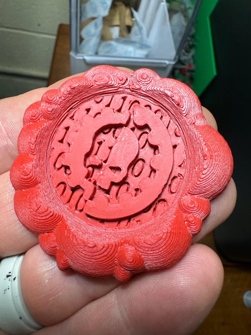 WH40K Purity Seal - AdMech V2 - Free 3D Print Model - MakerWorld