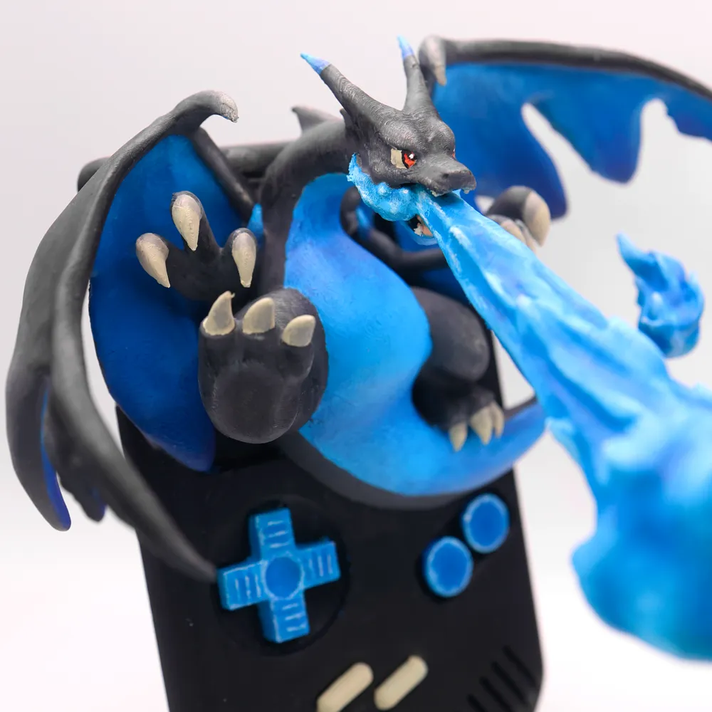 Pokémon Charizard Game Boy - Free 3D Print Model - MakerWorld
