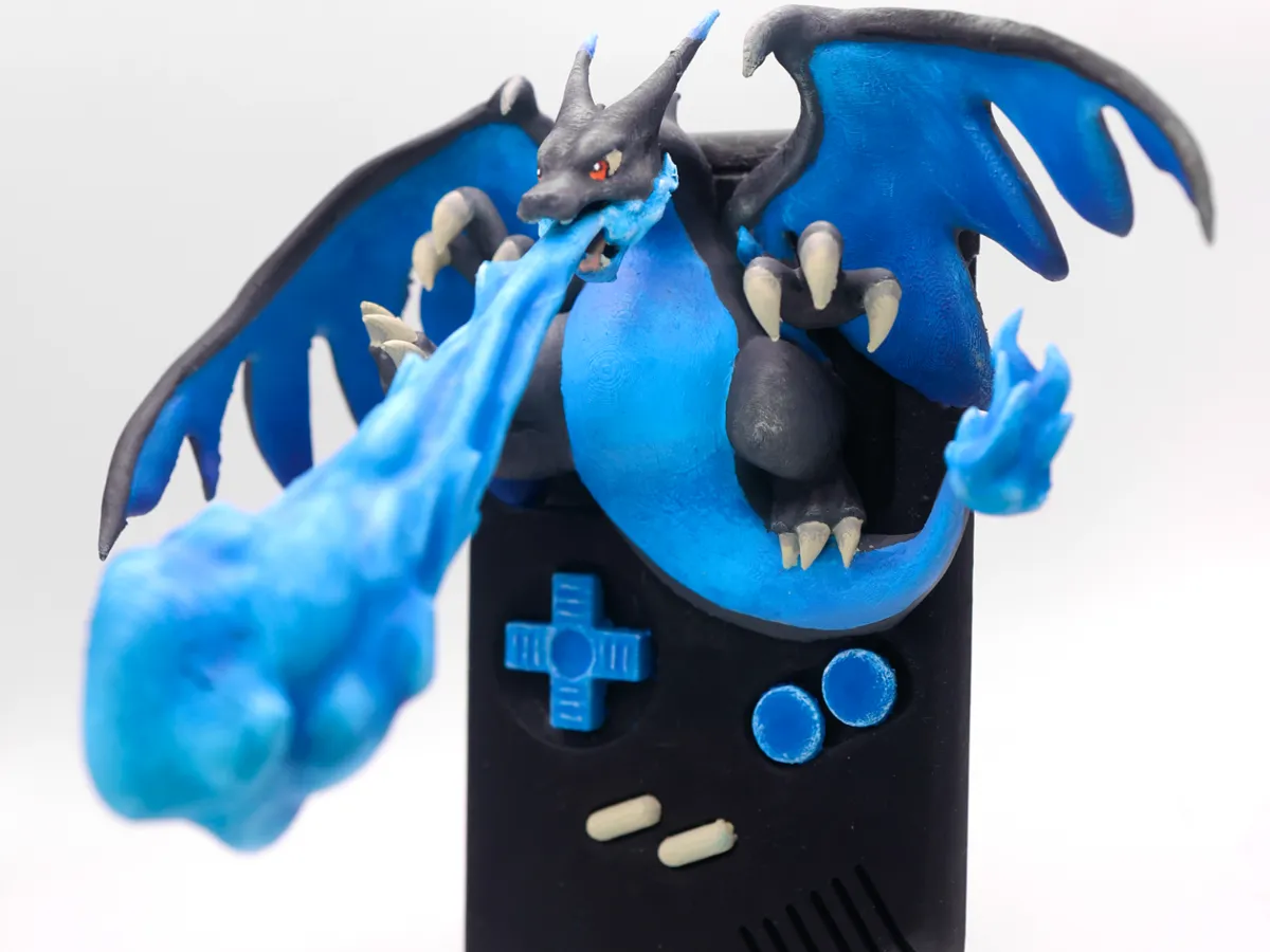 Pokémon Charizard Game Boy - Free 3D Print Model - MakerWorld