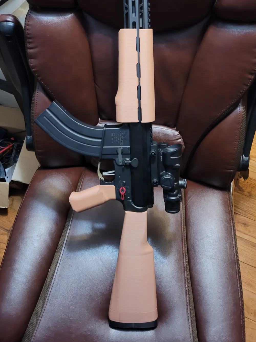 The Commerican AK style AR15 furniture by gunder_mifflin MakerWorld ...