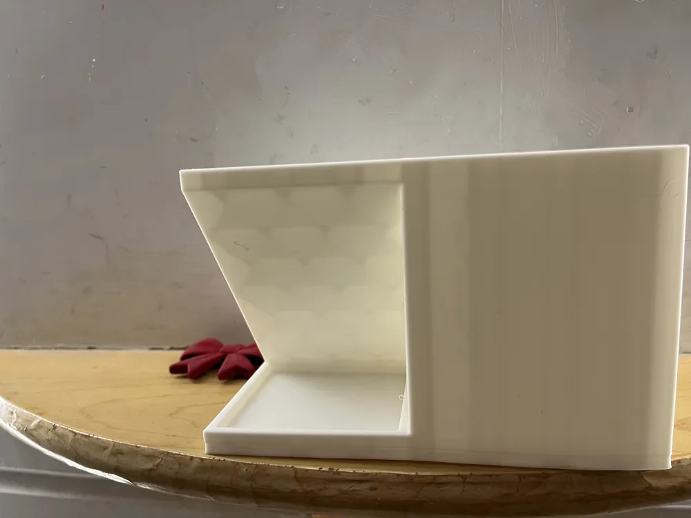 Phone stand + Vertical storage box | Integrated design | no supports ...