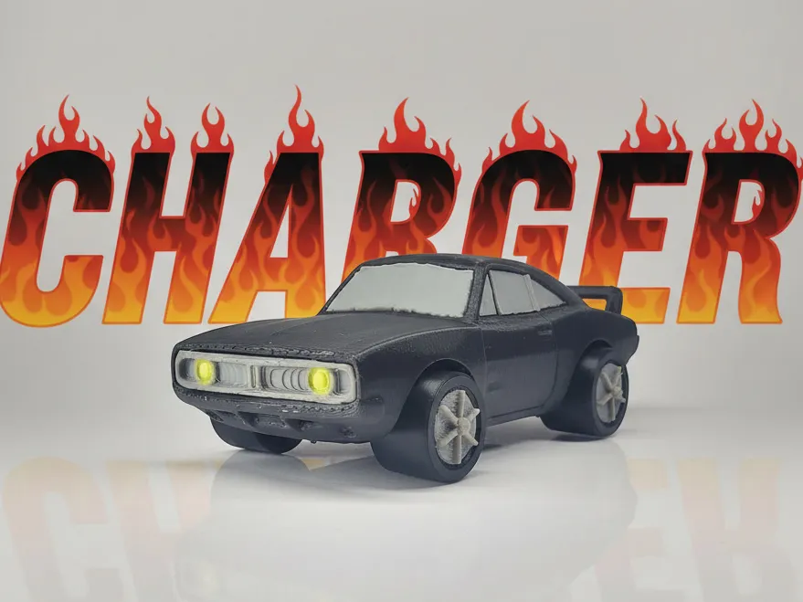 Chibi Dodge Charger 1970 - Fast & Furious - Free 3D Print Model ...