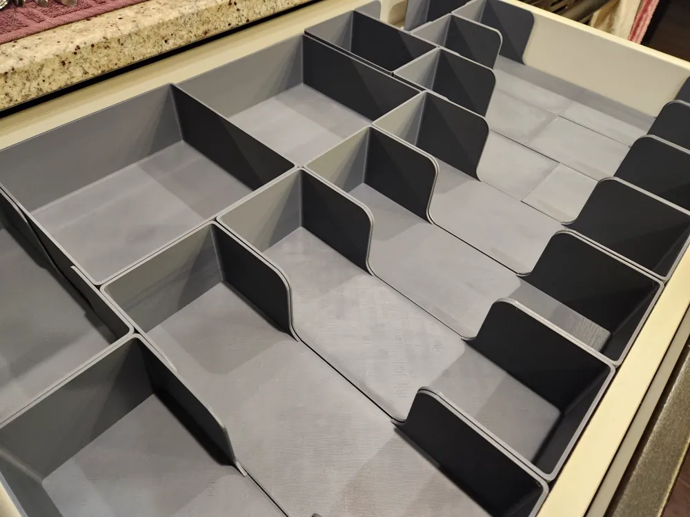 Ultimate Gridfinity Kitchen Drawer Organizer Remixed by Valorian ...