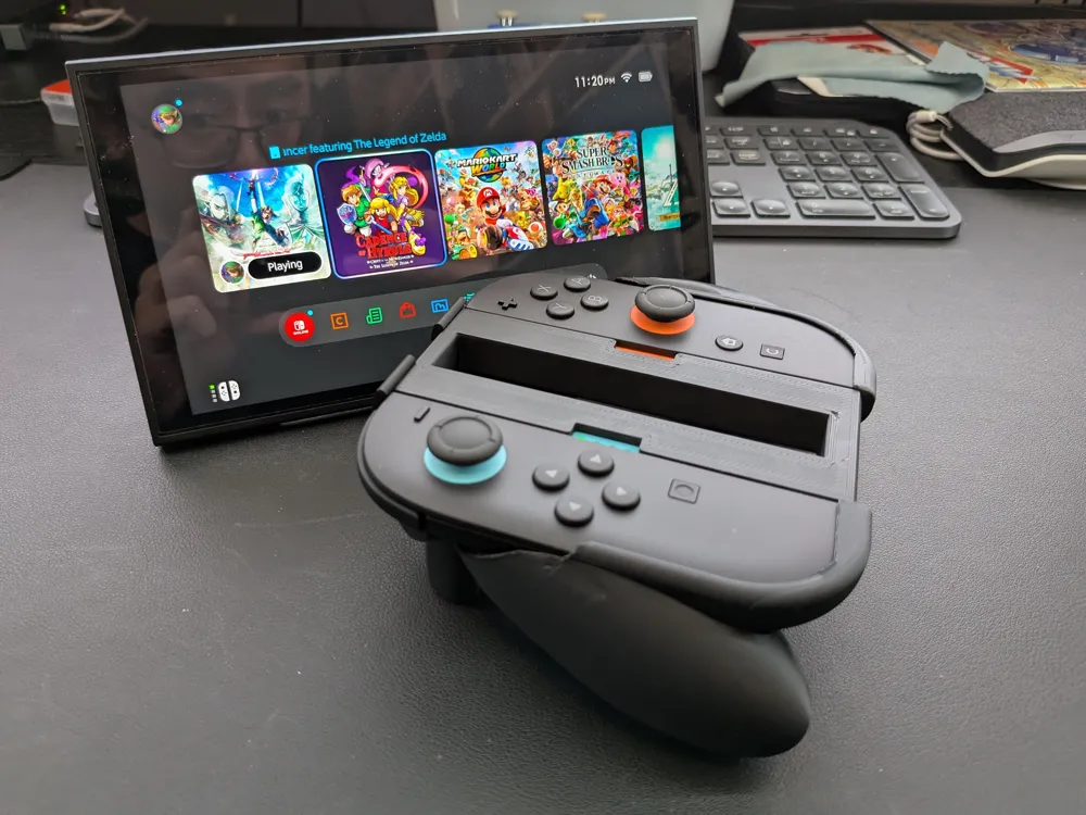 Switch 2 Grip - V15 (Dockable/Cartridge/Asym/Lite) - Free 3D Print ...