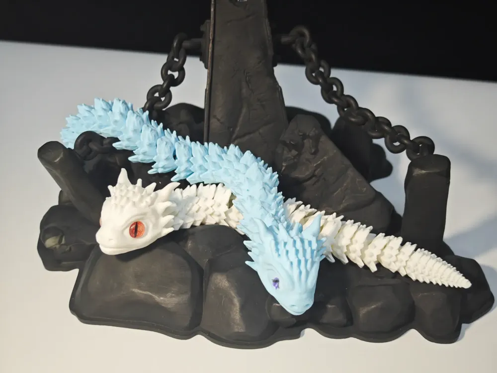 Year of the Snake - Water Buffalo Snake ~ Print-in-Place Hinged ...