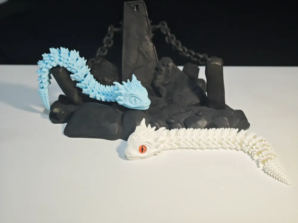 Year of the Snake - Water Buffalo Snake ~ Print-in-Place Hinged ...