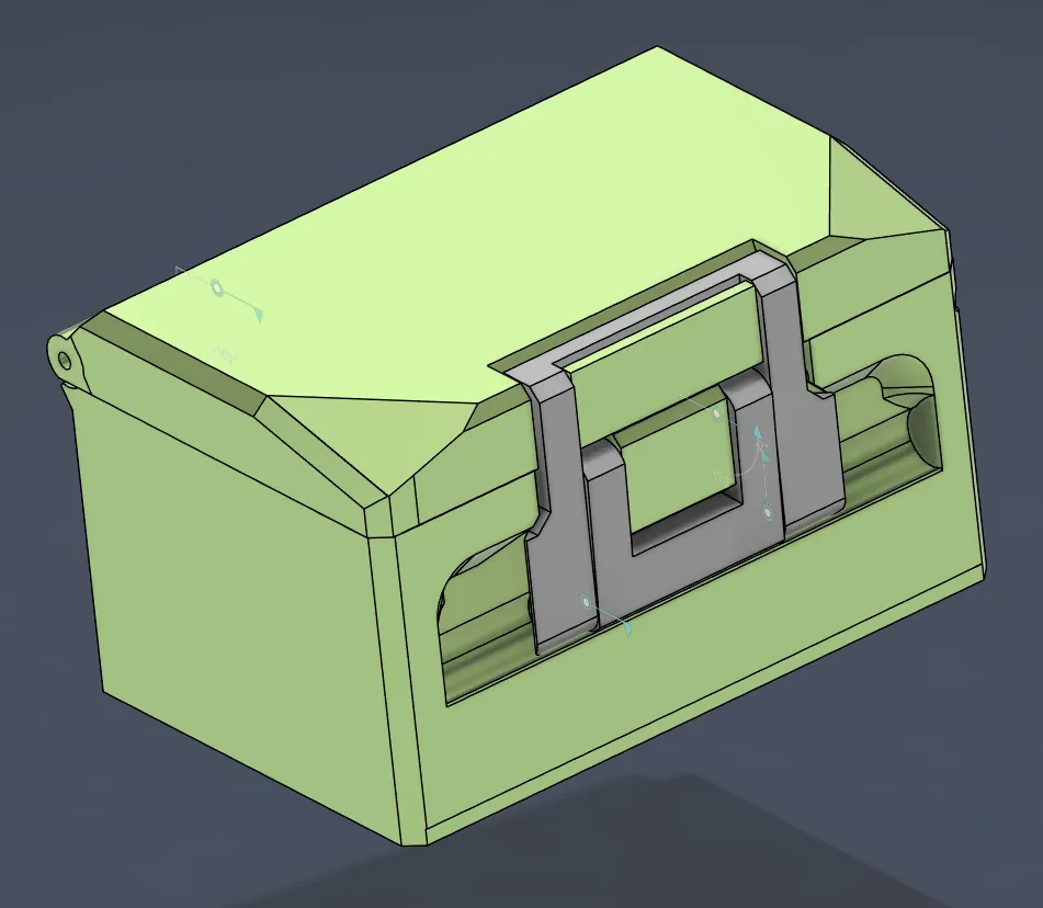 Sealed box with latch (100% printable) - Free 3D Print Model - MakerWorld