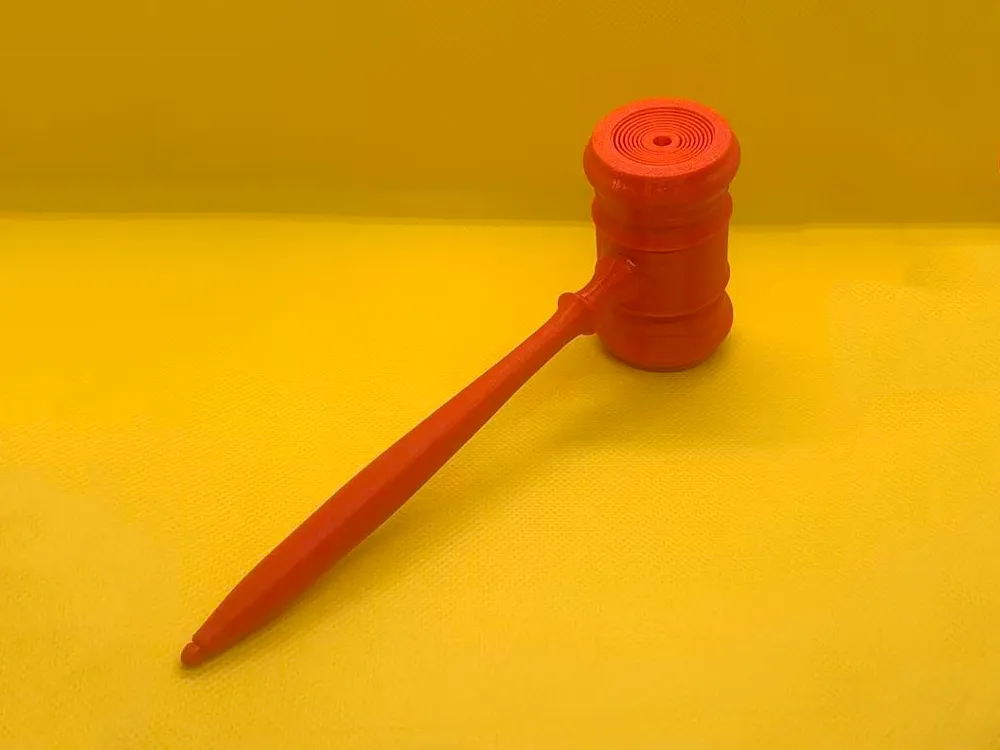 Spring Hammer Fidget Toy with Clicking Sound - Free 3D Print Model ...