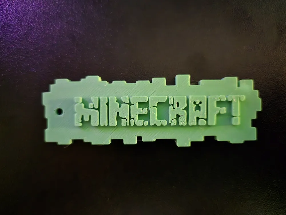 Minecraft Keychain by Pstrykaty AI MakerWorld: Download Free 3D Models